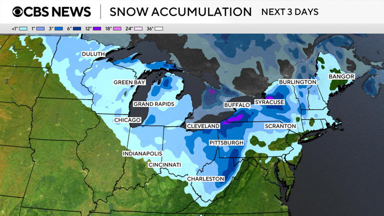 Bomb cyclone winter storm bringing more snow and fierce winds