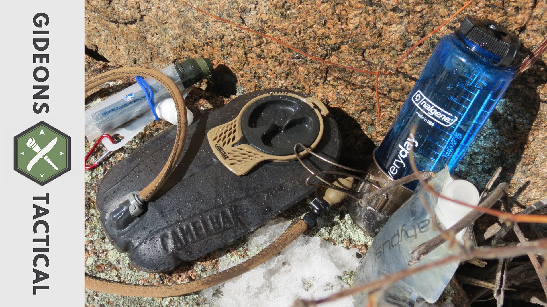 My hiking water system for reliable hydration