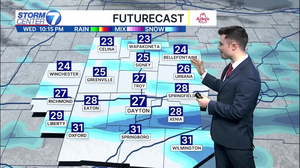 Tuesday morning forecast