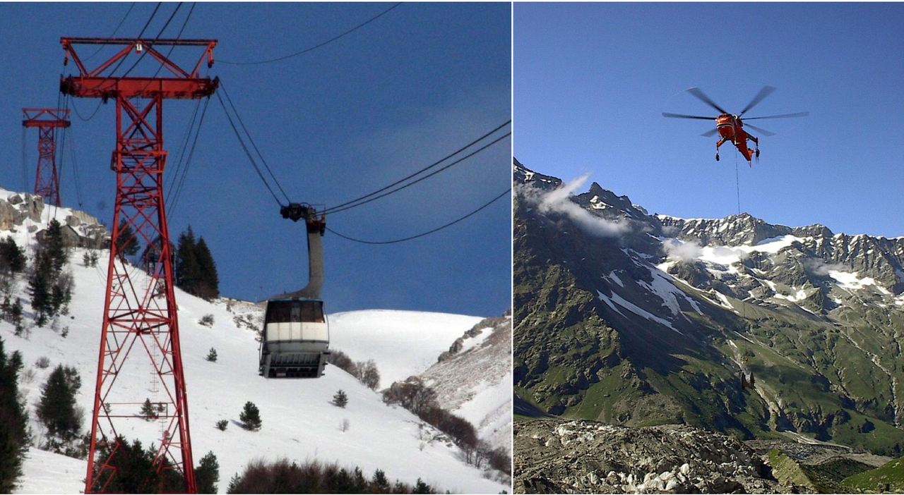 Incidente funivia a Macugnaga, due feriti e 100 persone bloccate ...