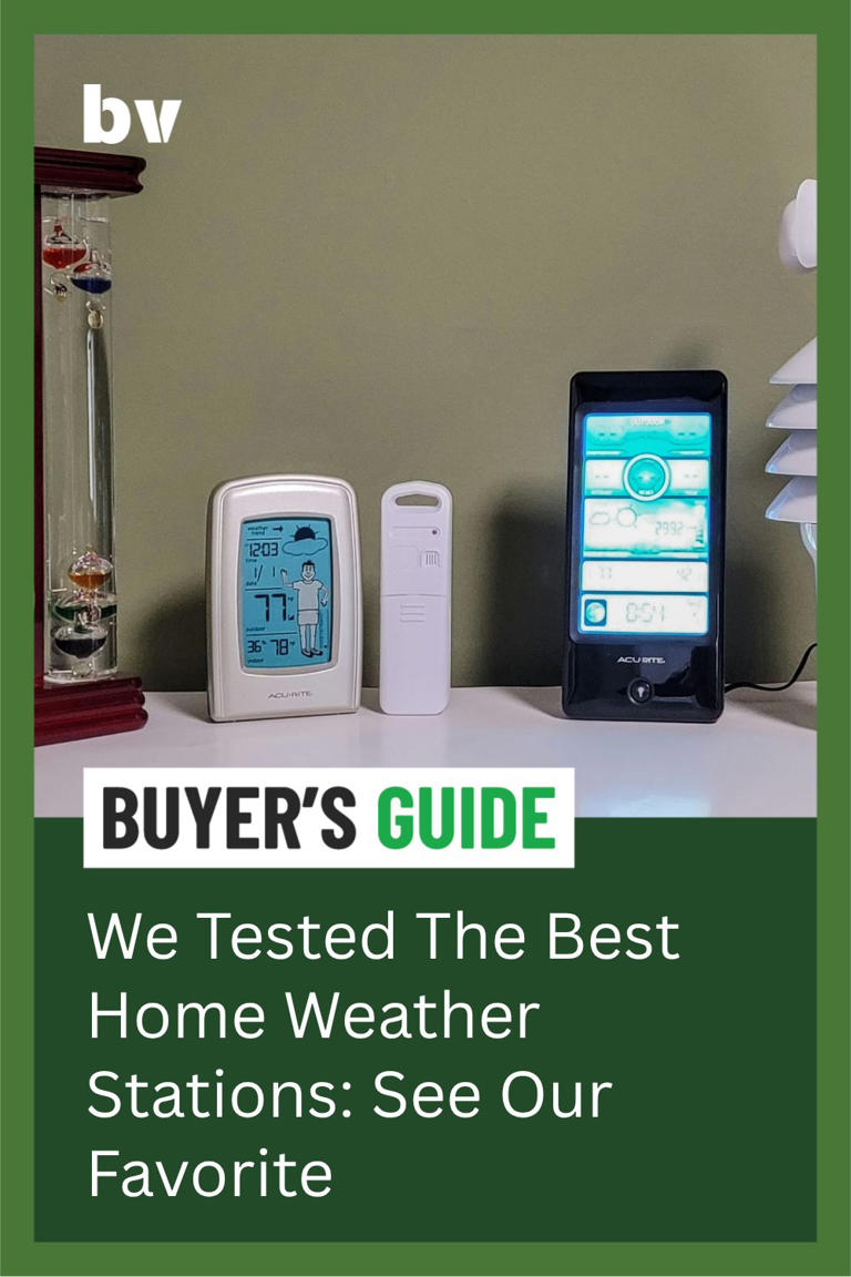 Best home weather stations: 7 top picks we personally tested