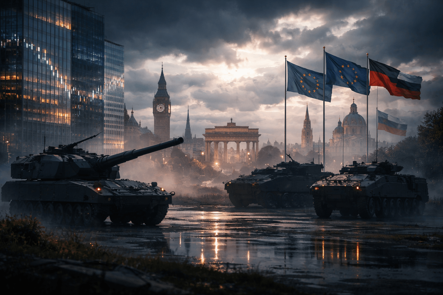 Europe bulletin: UK defence stocks slide, Ukraine peace talks strain ...