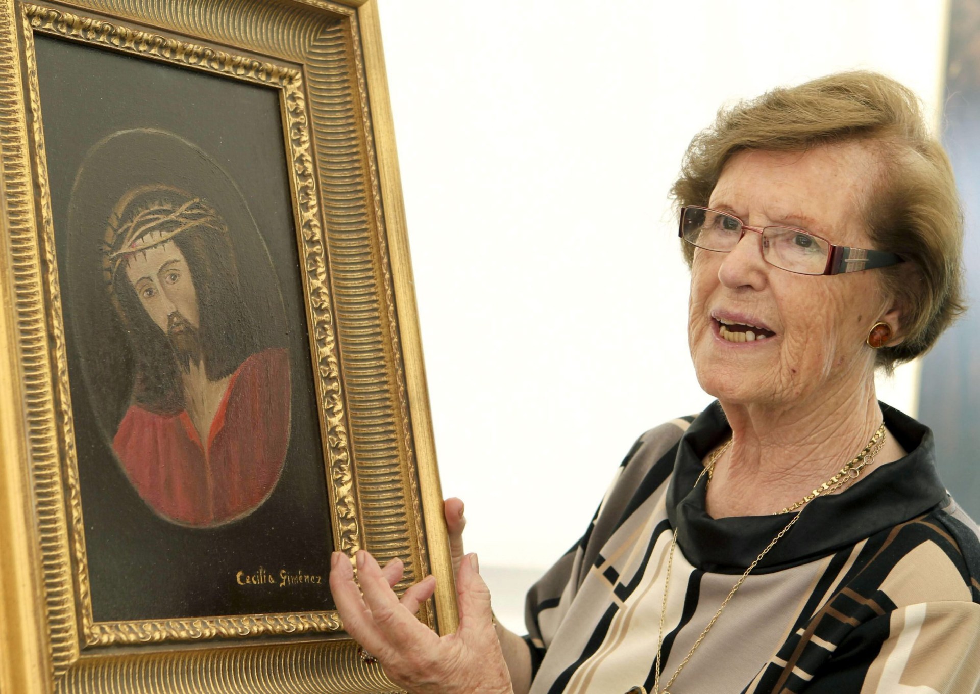 Woman behind infamous 'Monkey Christ' restoration dies