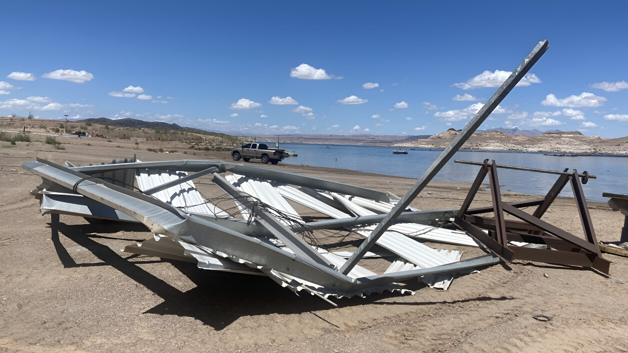 Warning issued as strong gusts transform America’s largest reservoir ...