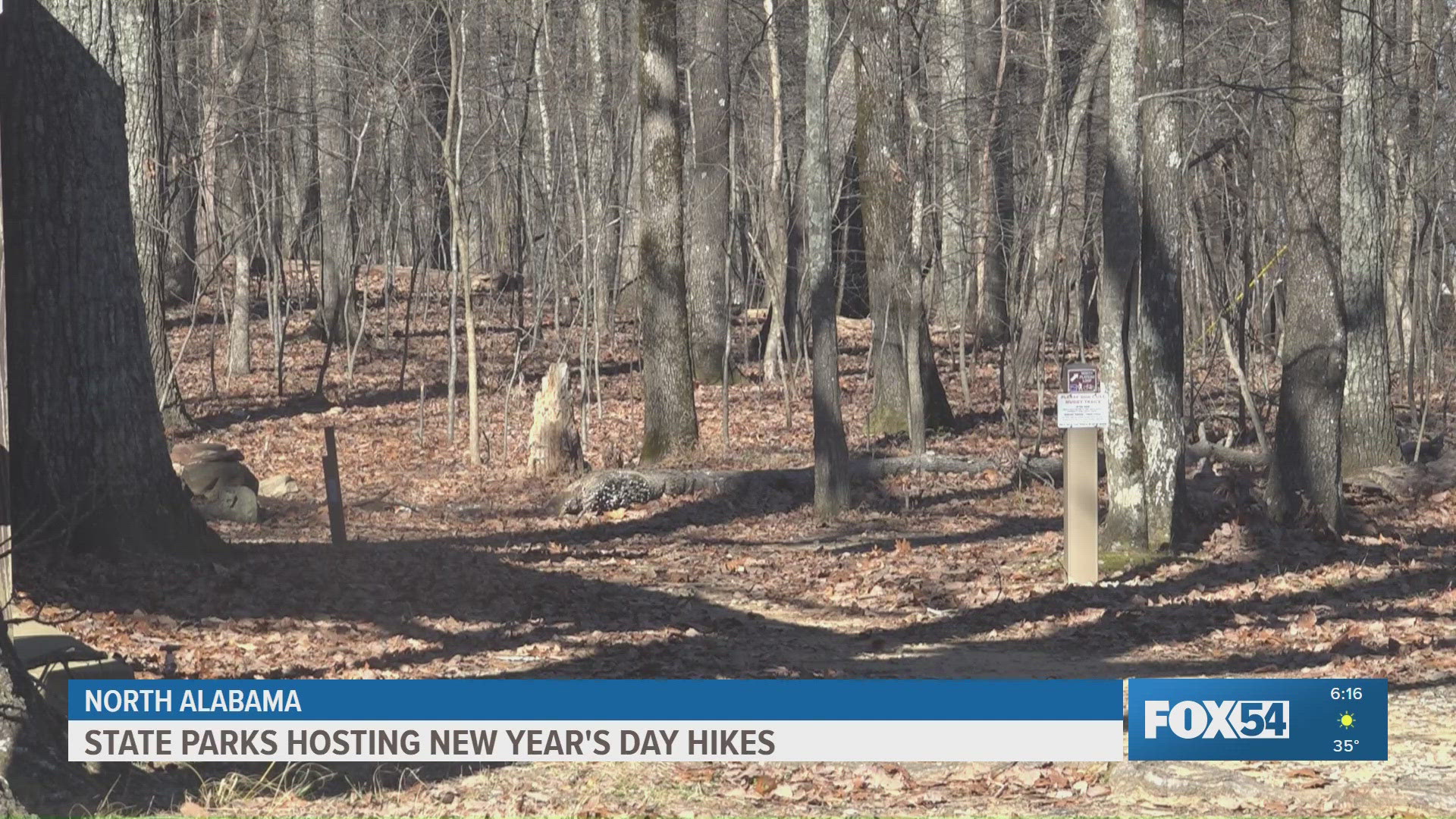 Monte Sano State Park part of 'First Day Hikes' program