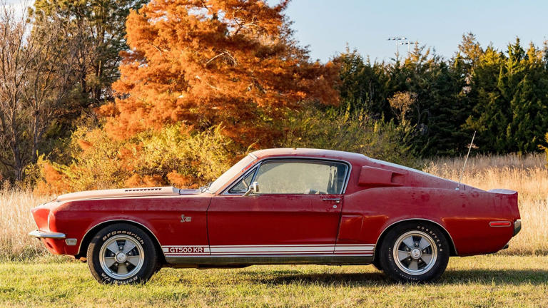 Unrestored 1968 Shelby GT500 KR barn find set for Amelia auction 2026