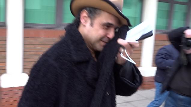X Factor star Chico seen leaving court after pleading not guilty to ...