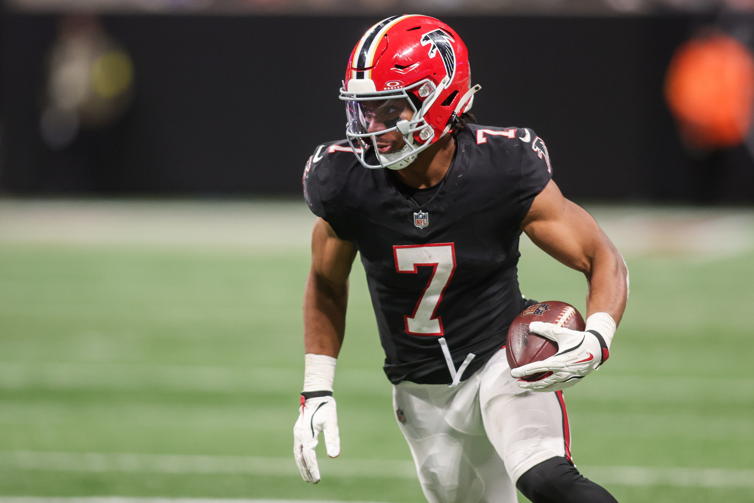 Raheem Morris repeats bold Bijan Robinson take after Falcons' MNF win ...