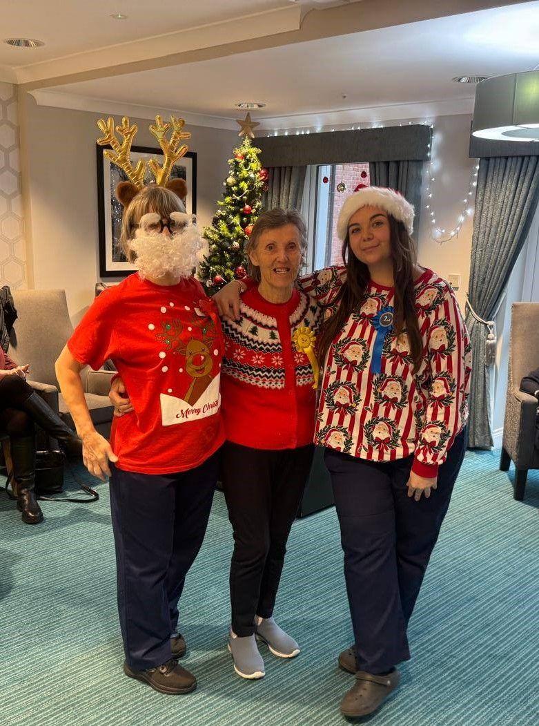 Care home sharing the Christmas spirit