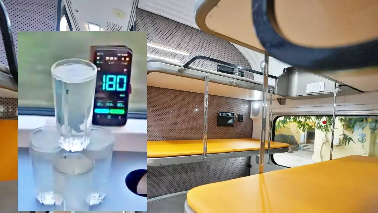 Vande Bharat sleeper clocks 180 kmph! Ashwini Vaishnaw shares video of ...