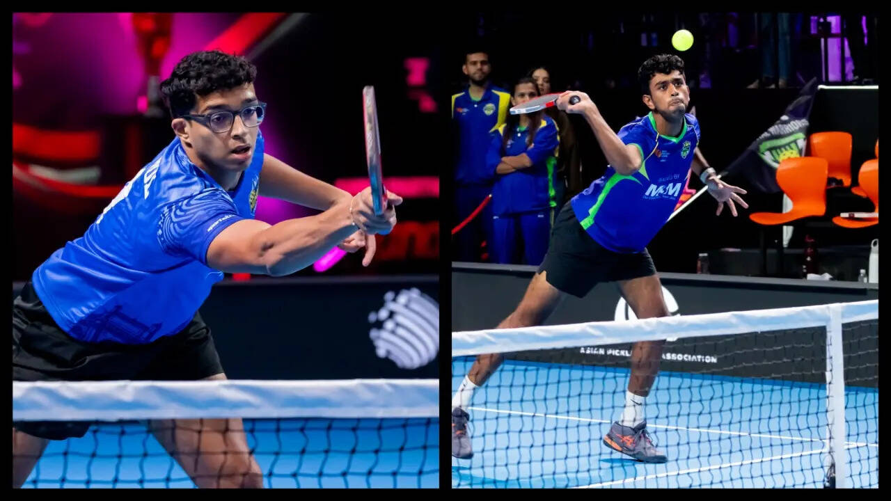 Face of young Indian pickleball, Stavya Bhasin and Ammol Ramchandani ...