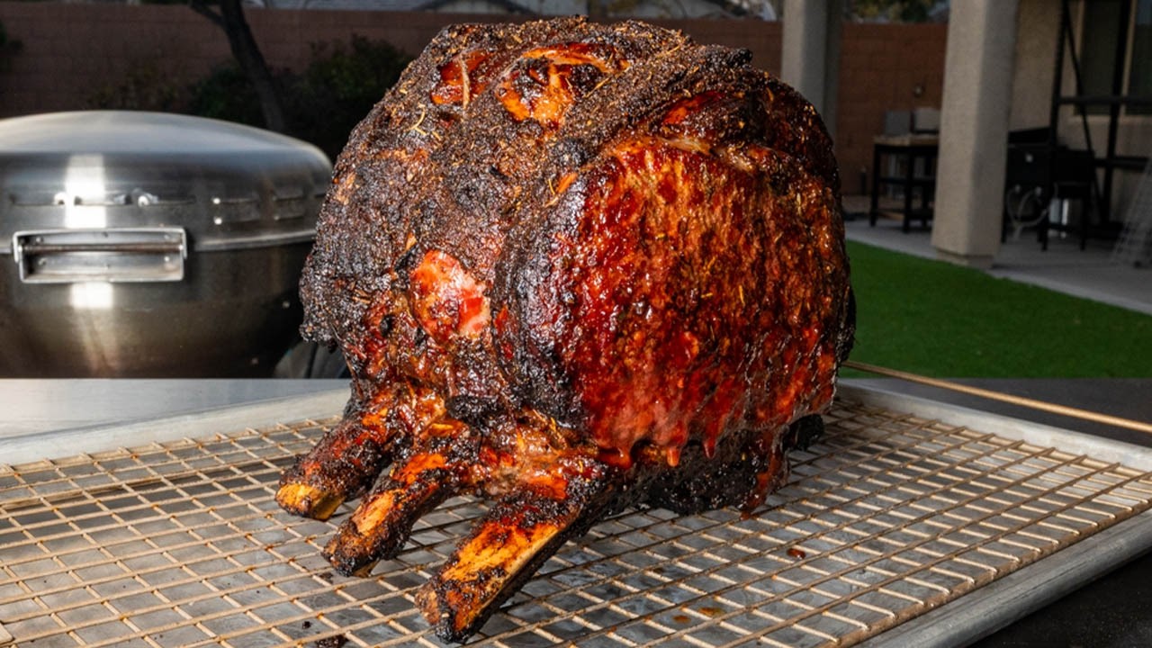 Prime rib on the smoker | Foolproof holiday recipe