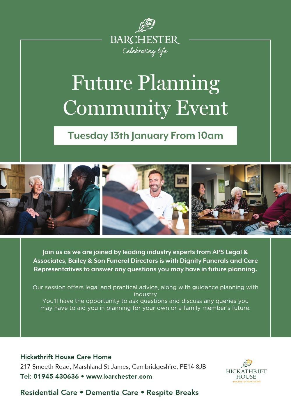 Community future planning event in Marshland St. James