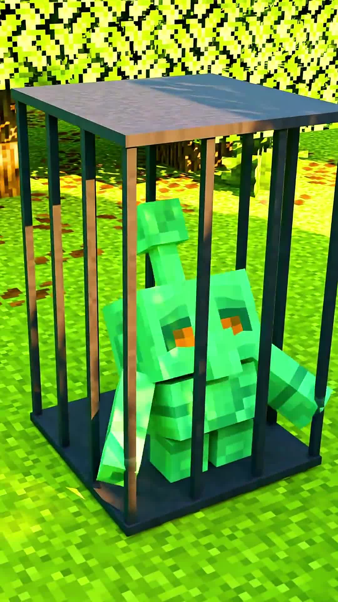 Minecraft homeless copper golem is looking for love vs witch satisfying ...