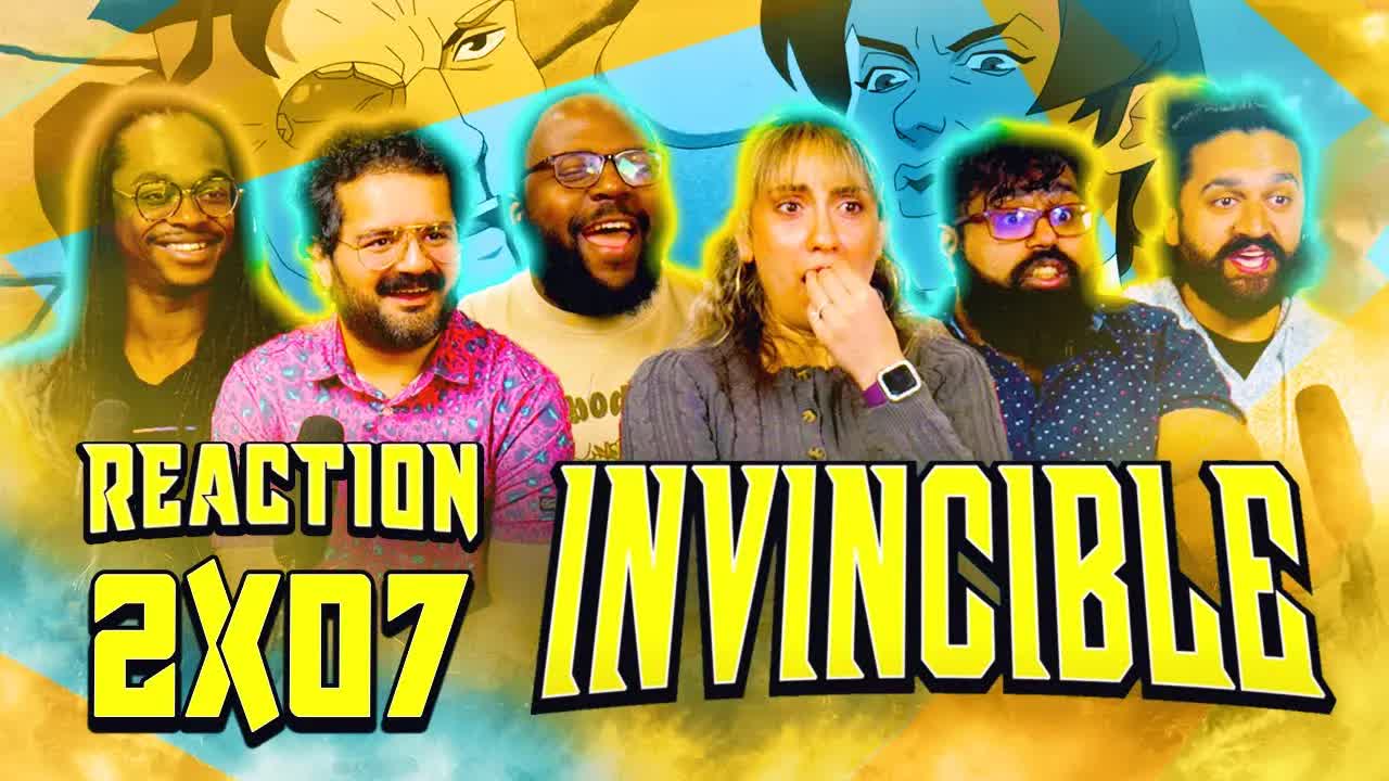Invincible goes DBZ! | Invincible 2x7 I'm not going anywhere! | Normies ...