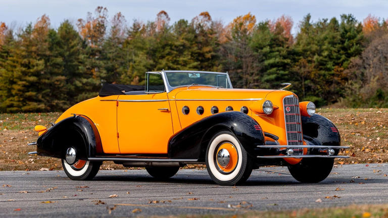 Award-winning 1934 LaSalle convertible coupe headed to Amelia auction ...