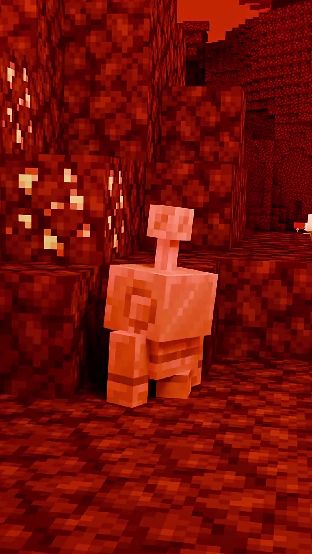 Minecraft Copper Golem VS Evil Witch Satisfying 3d Sumulation ...