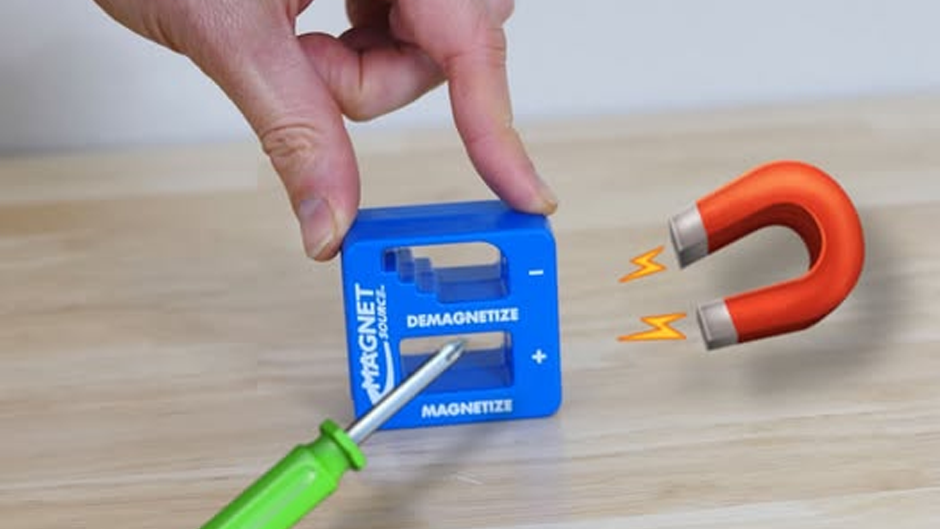 How to use a magnetizer/demagnetizer