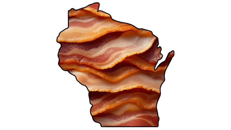On National Bacon Day, Wisconsin named America’s biggest bacon fan