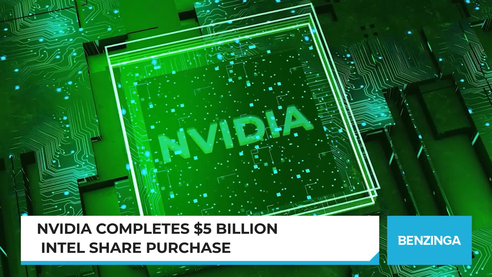 Nvidia buys Intel shares