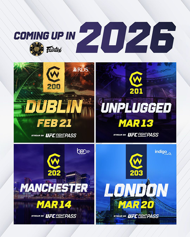 정찬성의 ZFN, UFC 주요 거점 단체로 선택