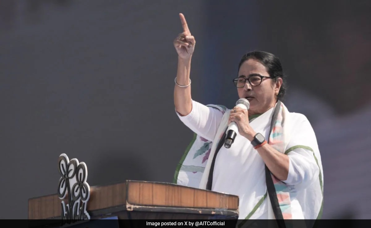 BJP deleted names of 54 lakh voters with AI: Mamata Banerjee