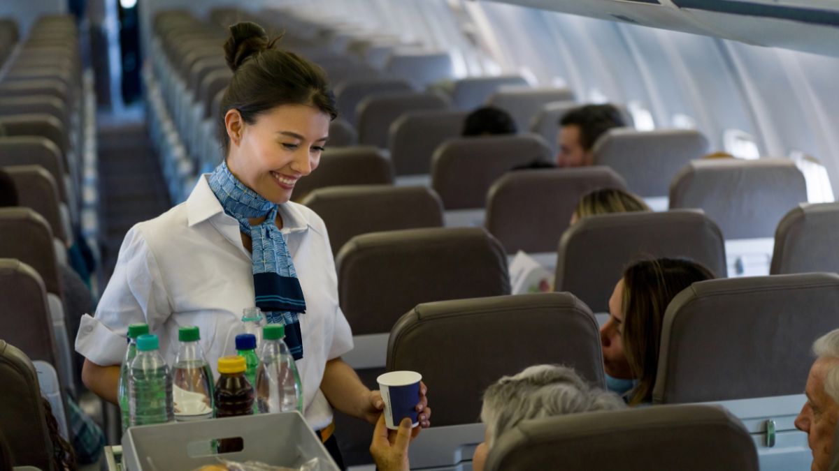 Why flight attendants follow strict rules in uniform and hide water