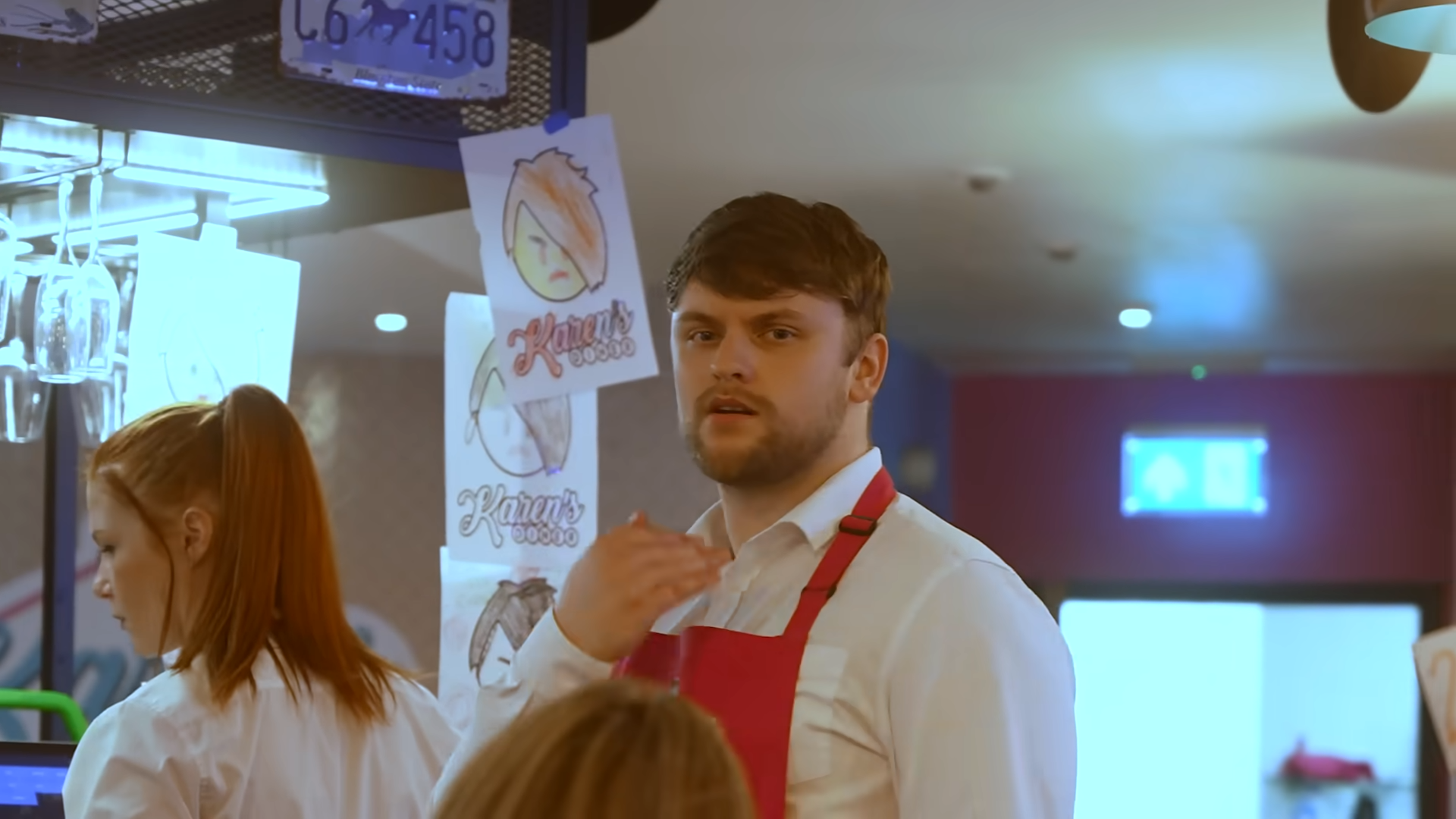 This Karen waiter was extremely rude to us