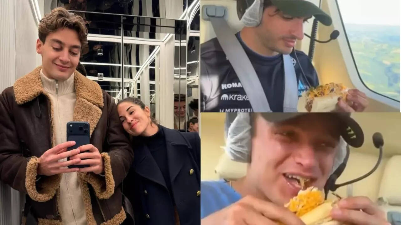 Lando Norris and Carlos Sainz’s mid-air taco competition features in ...