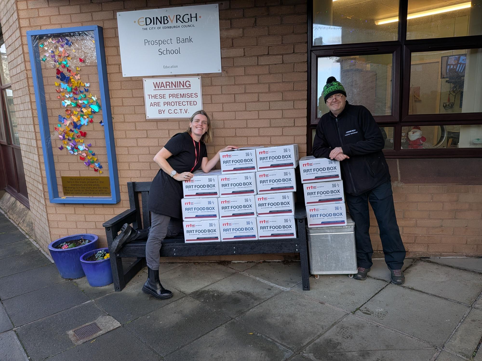 Charity delivers over 1,100 meals to families in need across Edinburgh