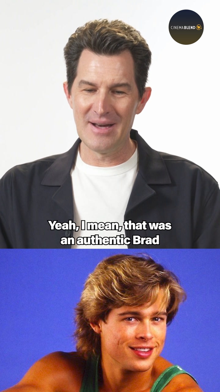 There's a backstory to why Brad Pitt has that wild 80s haircut in the ...
