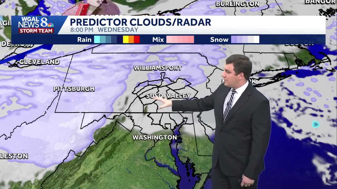 New Year's Eve snow showers? | Here's what we're tracking