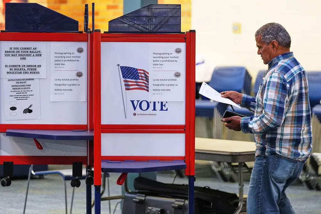 Judge rules Trump funding threat over voting forms is unconstitutional