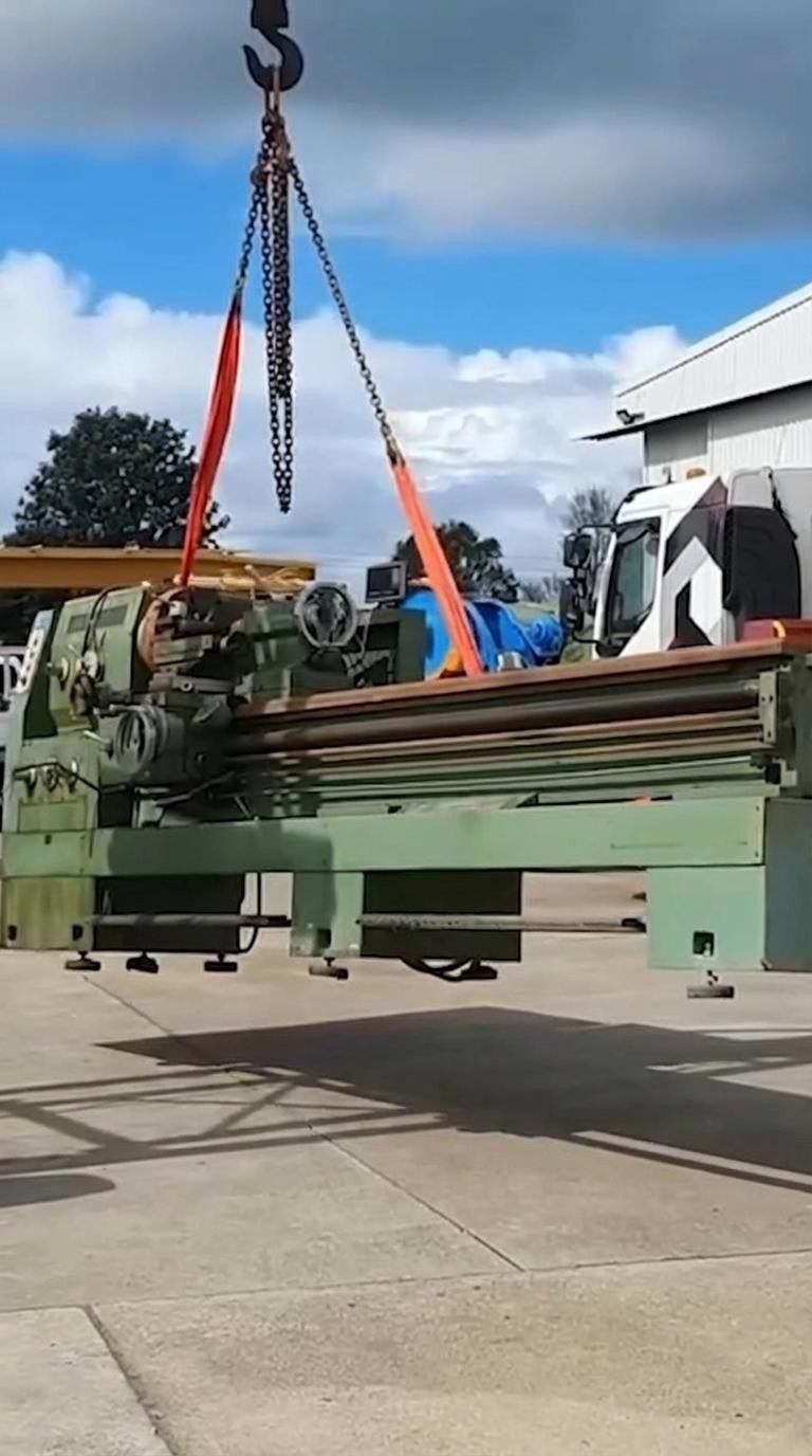 What we discovered inside an old lathe
