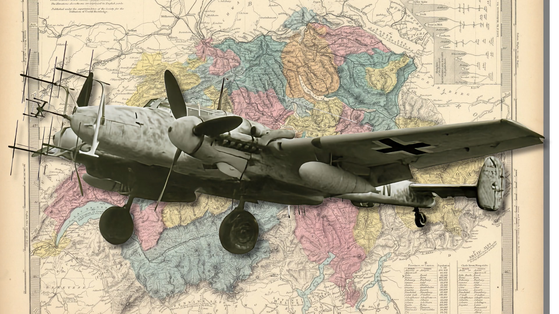 The secret Swiss plot that saved a German night fighter