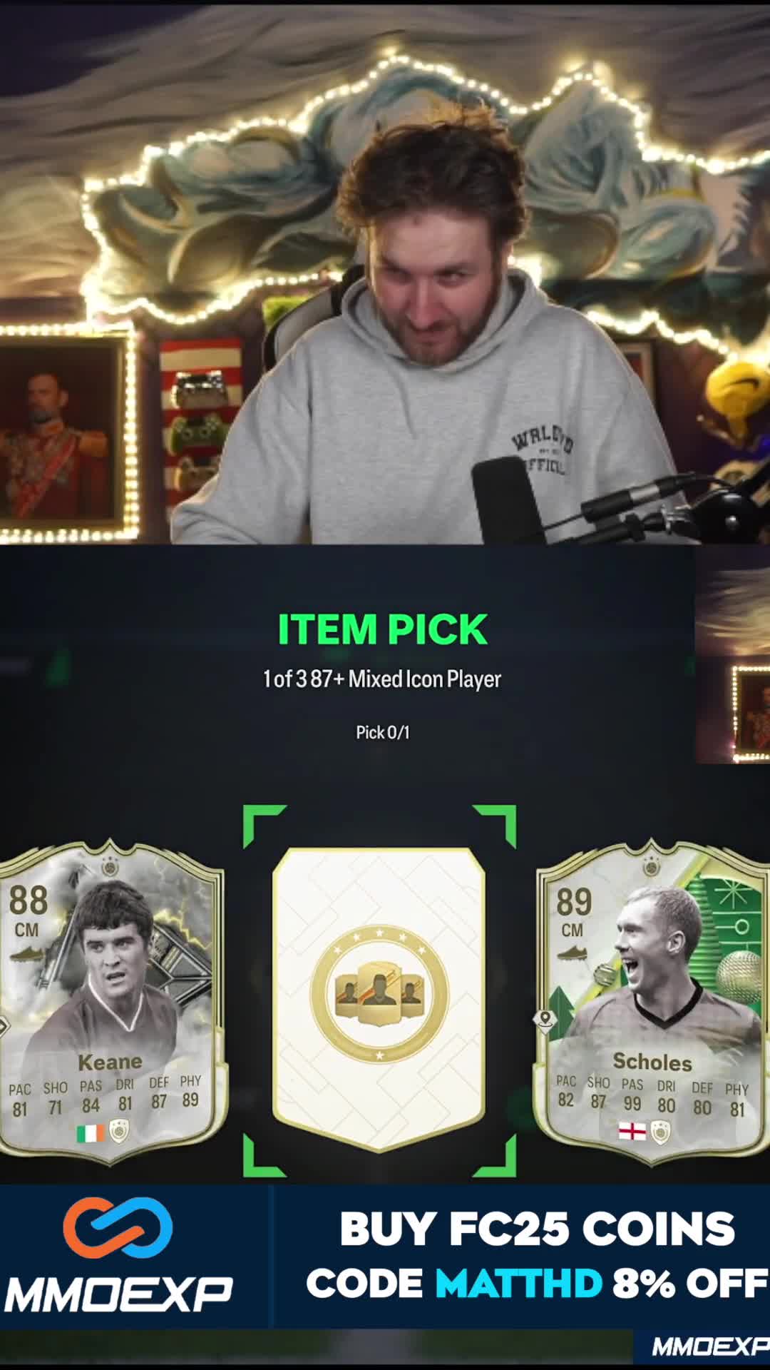 87+ mixed icon players pick pays out!