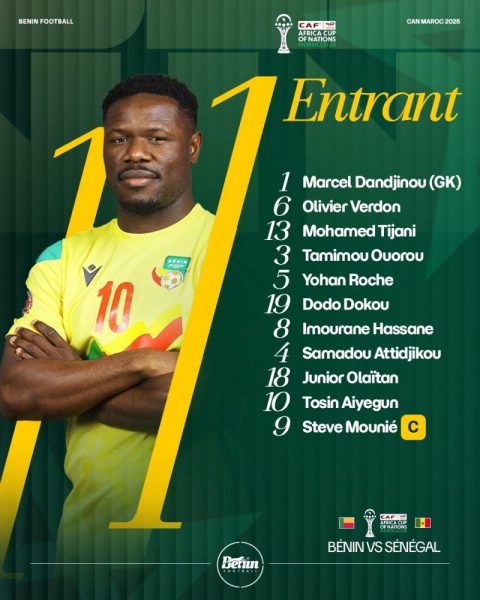 Benin vs Senegal – Official teams: Mbaye on the bench