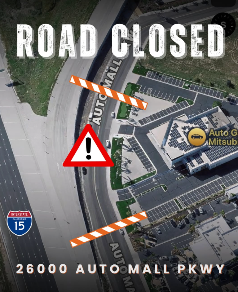 Water main break prompts road closure in Murrieta