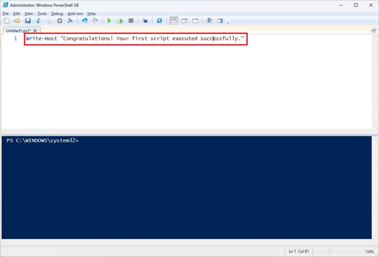 How to create and run a PowerShell script file on Windows 11 or 10