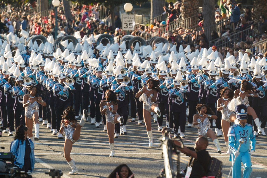 Watch the Rose Parade band cam streaming live