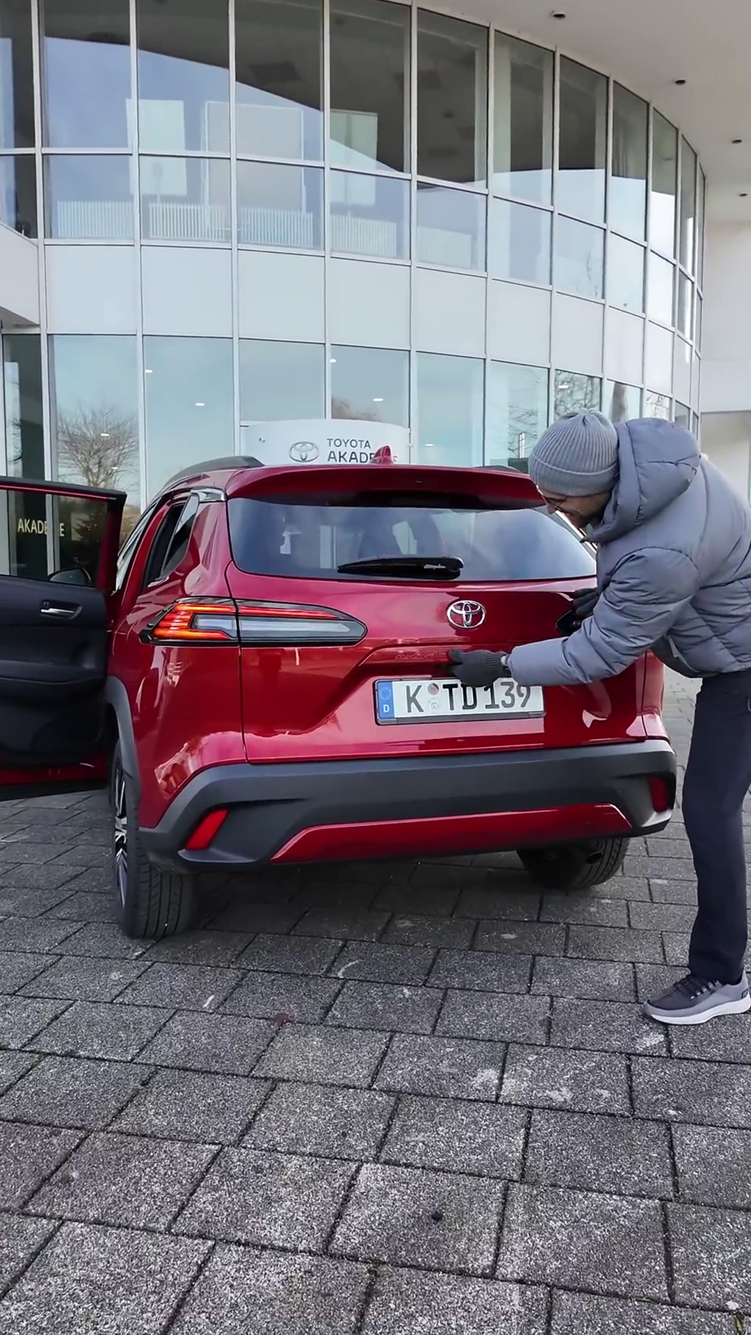 Practical trunk space in the Corolla Cross