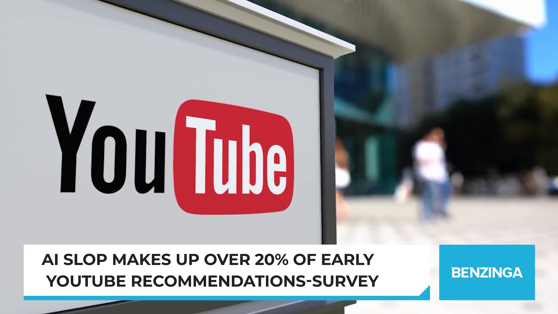 YouTube AI slop surge