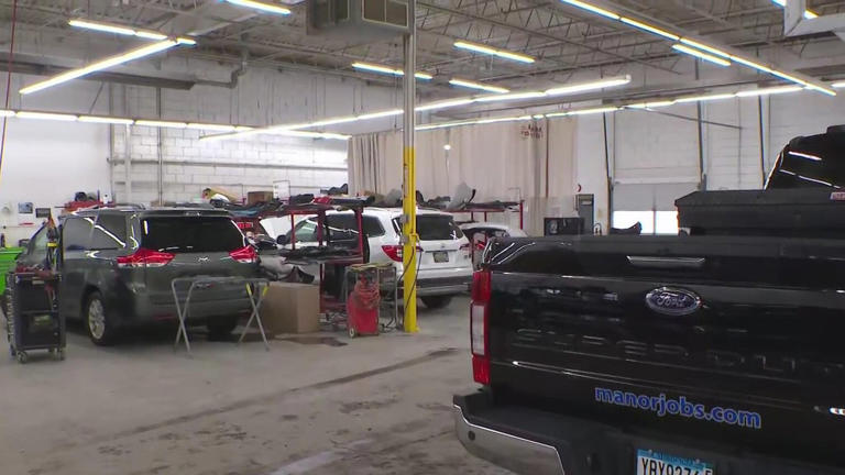 Twin Cities car repair shops slammed after winter storm