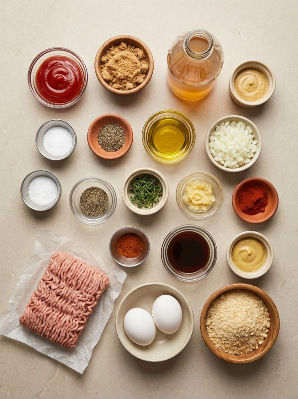 Turkey meatloaf with ketchup-brown sugar glaze