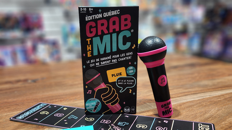 Test - Grab the mic - Édition Québec