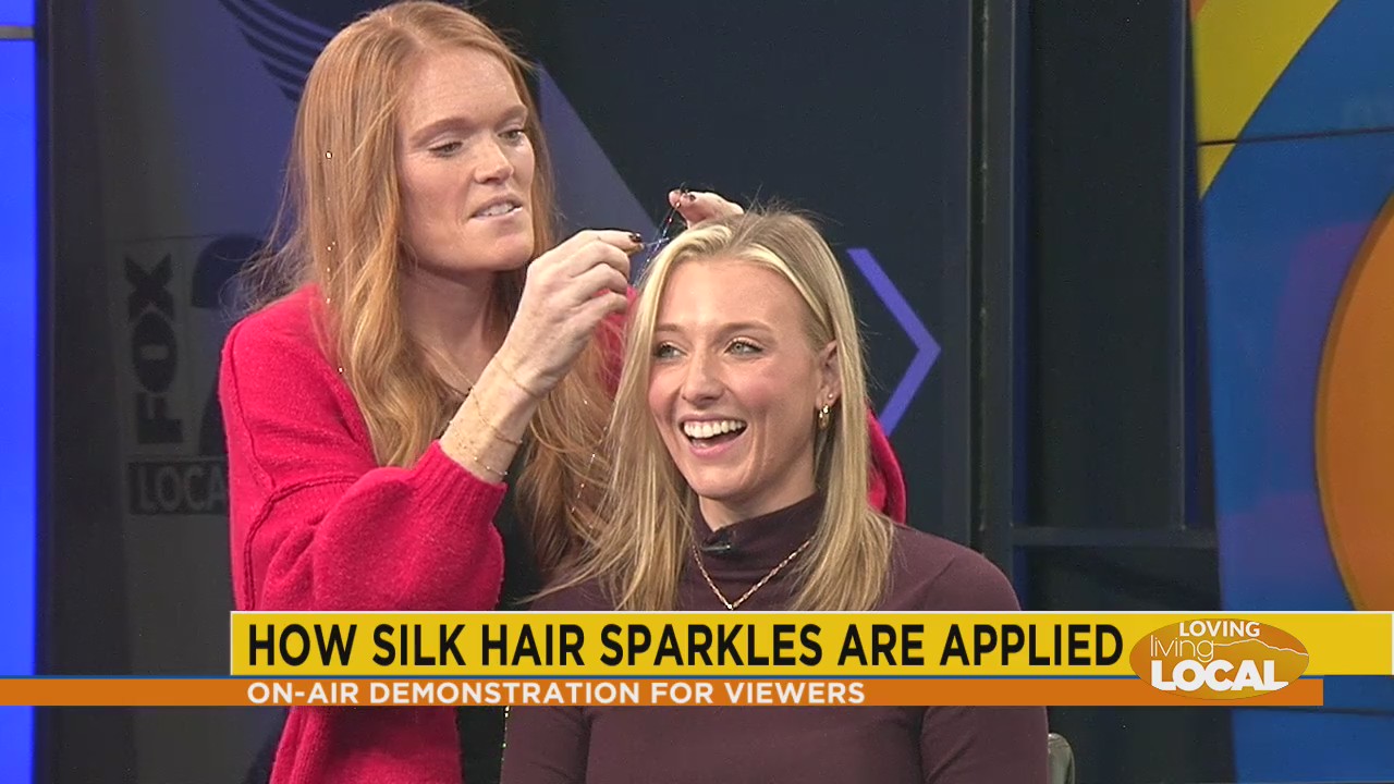 Lucky Locks Hair Sparkles personalized hair accessories in Colorado Springs