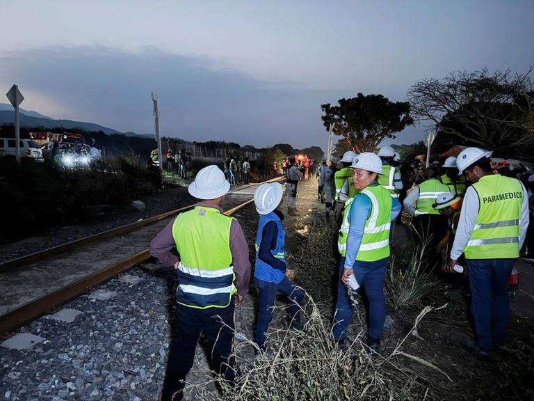 Mexico train derailment piles pressure on Sheinbaum over safety of ...