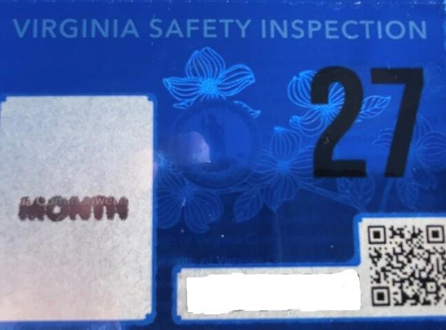 Virginia State Police update inspection stickers for 2026