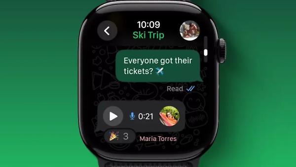WhatsApp arriva su Apple Watch, messaggi e vocali direttamente dal polso