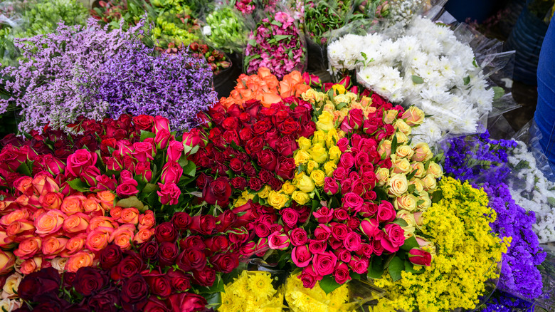 The rule to follow that gives you a stunning flower arrangement every time